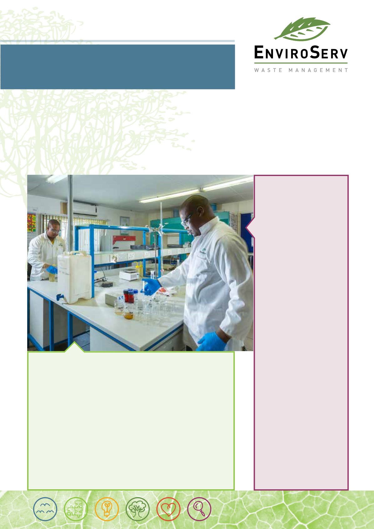 EnviroServ Product Catalogue