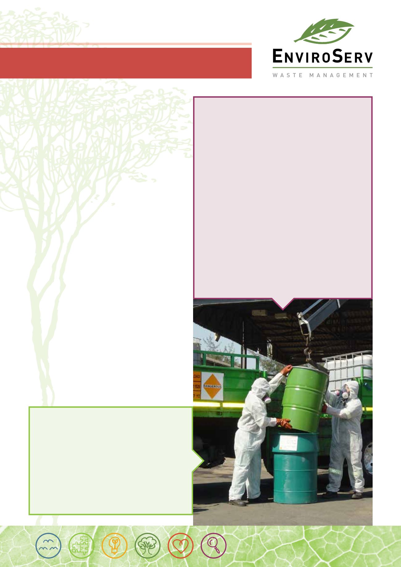 EnviroServ Product Catalogue